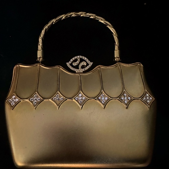 Loren Bell | Bags | Loren Bell Dramatic Purse In Gold | Poshmark